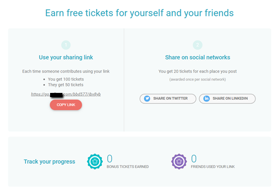 How to get Free Entries for Sharing a Giveaway – DoJiggy Knowledge Base