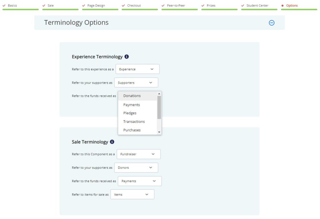 How to Customize Campaign and Activity Terminology – DoJiggy Knowledge Base
