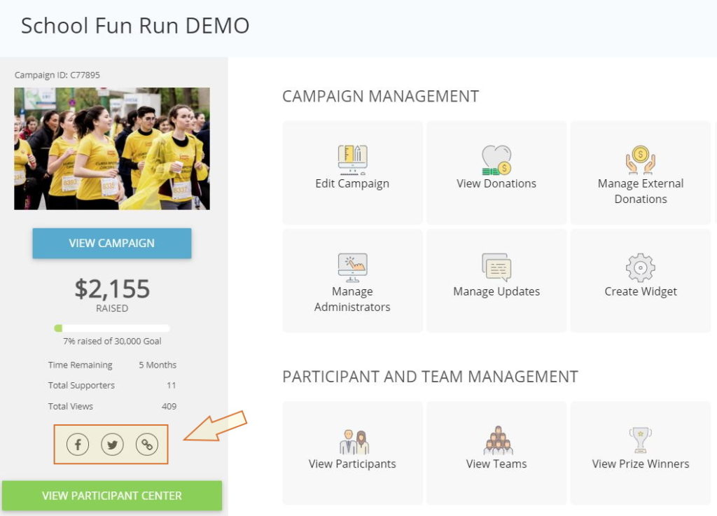 How to find and share your Campaign URL – DoJiggy Knowledge Base