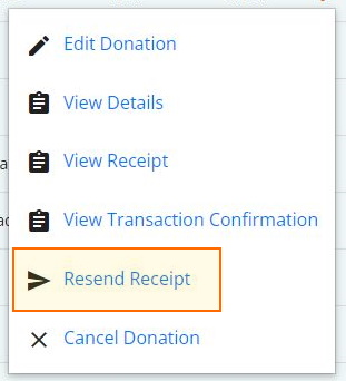 How to View and Resend Receipts to your Donors – DoJiggy Knowledge Base