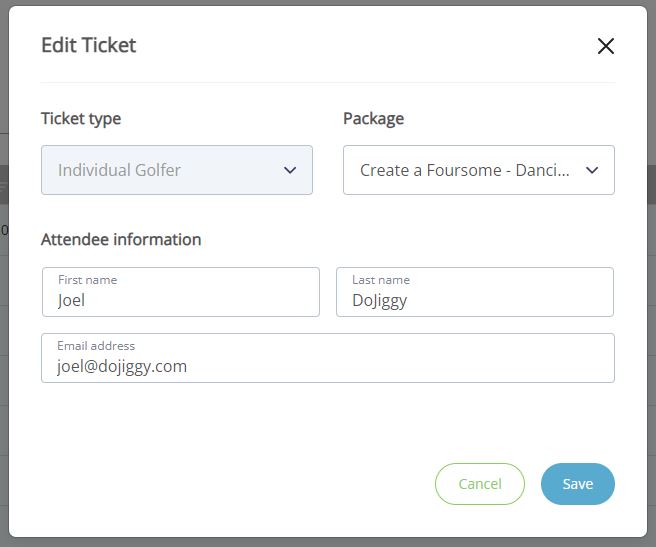 Manage Event Ticket or Packages – DoJiggy Knowledge Base