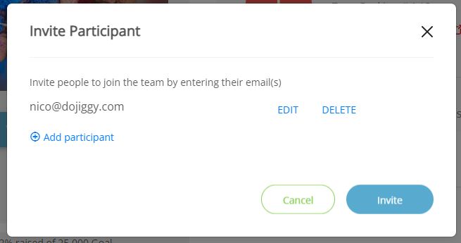 How to Invite People to Join Your Fundraising Team – DoJiggy Knowledge Base