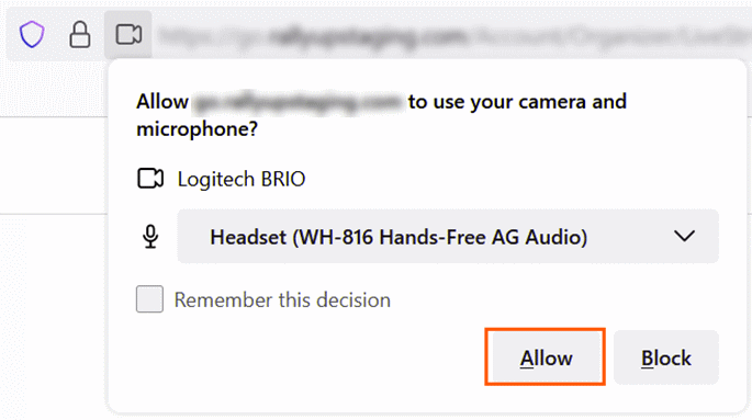 Allow Browser Access to Your Microphone and Camera – DoJiggy Knowledge Base