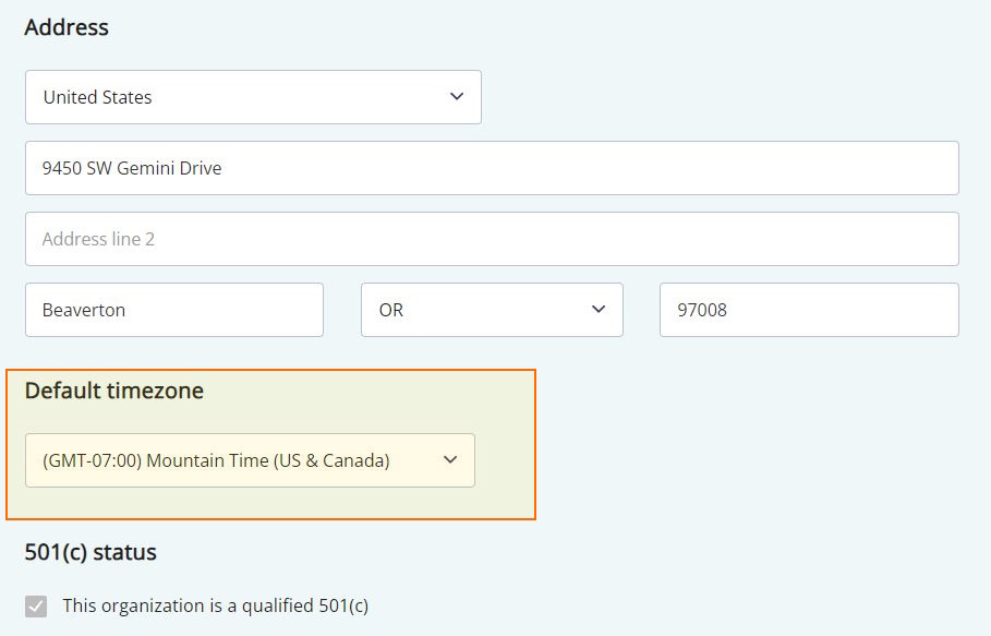 How to Set a Default Time Zone – DoJiggy Knowledge Base