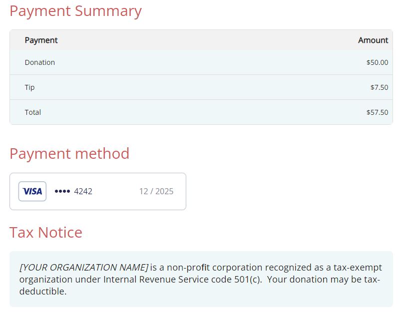 How to Customize Tax Receipts – DoJiggy Knowledge Base